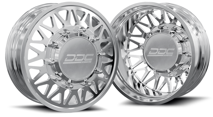 DDC | Dually Wheels The Mesh Forged 22x8.25 8x200 Polished 05-25 Ford ...