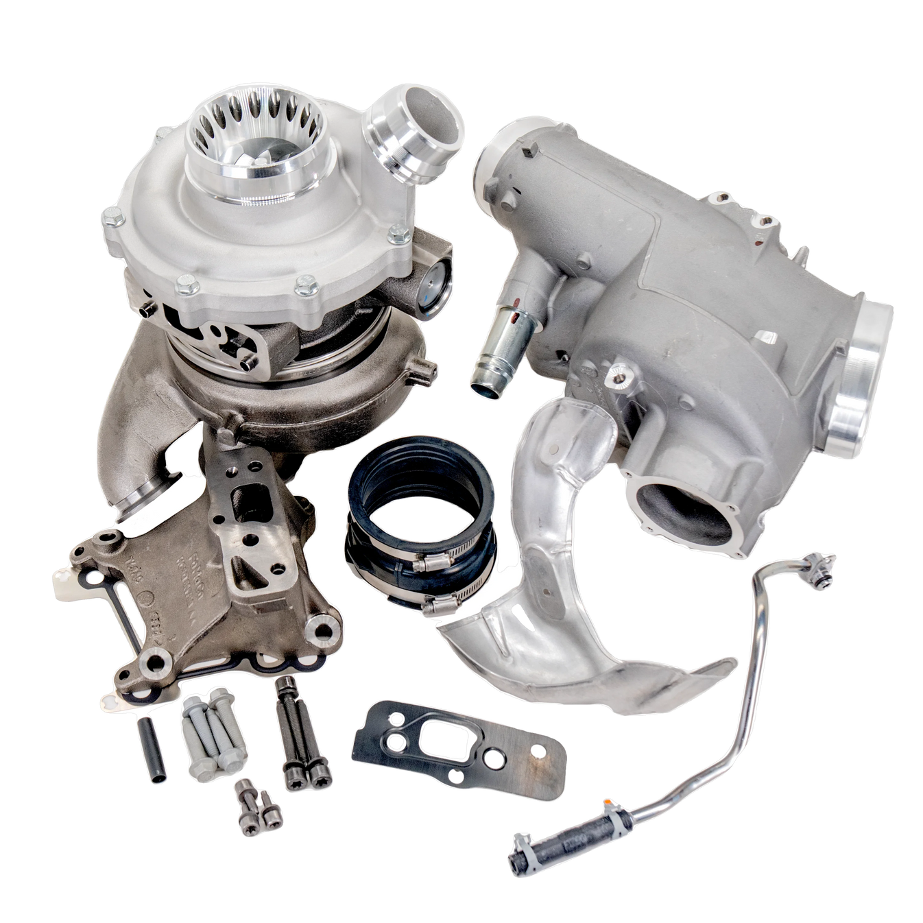 KC Turbos | Turbos Stage 2 Warlock Turbo Already Has Piping Kit – DDP ...