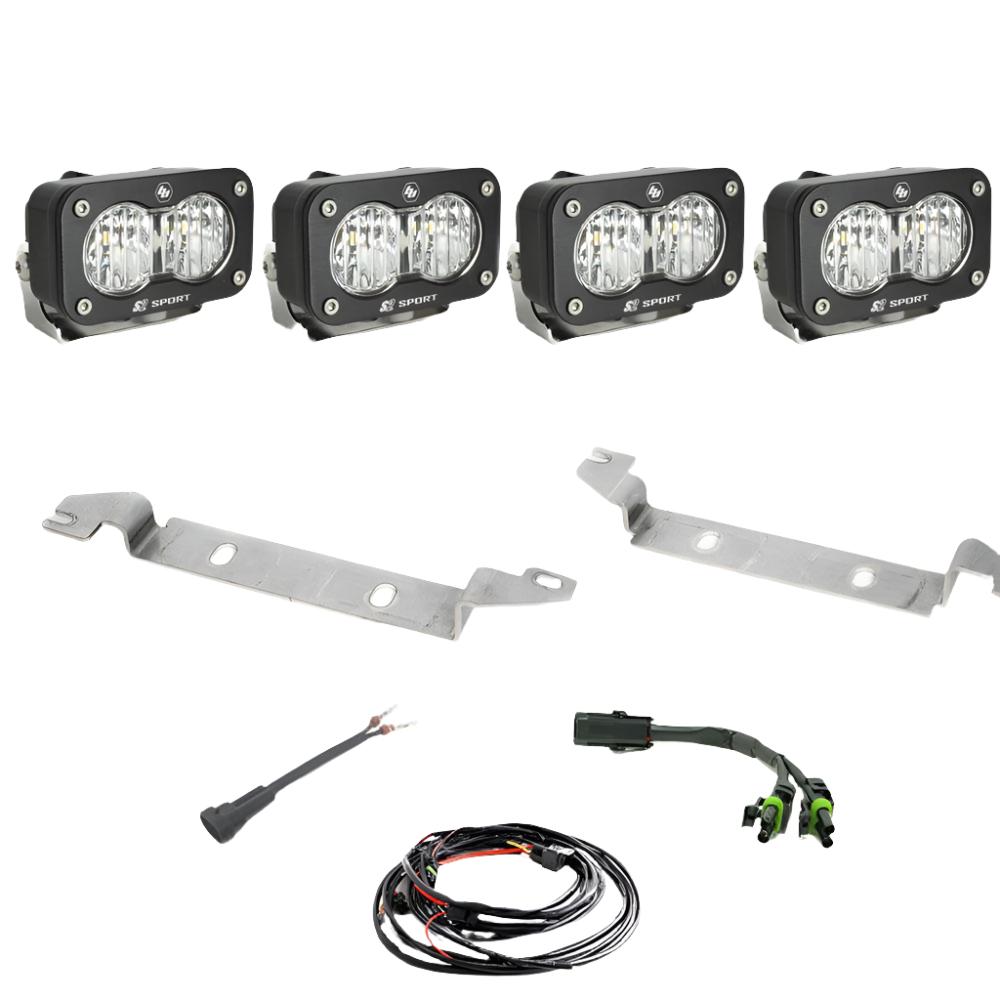 Baja Designs | 2023+ Toyota Sequoia S2 Sport Clear Wide Cornering OEM ...