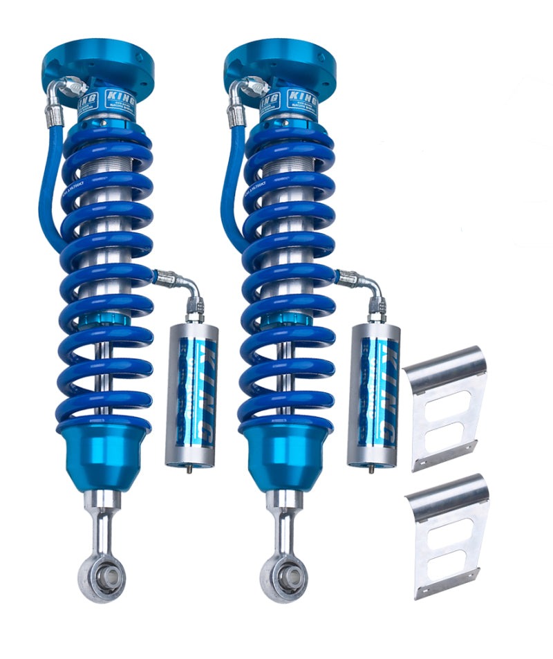 King Shocks | 2007-2021 Toyota Tundra 2.5 Front Coilover Remote Reserv ...