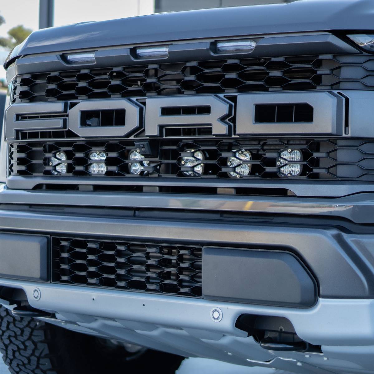 Baja Designs | 2021+ Ford Raptor Squadron Pro Behind Grille Light Kit ...